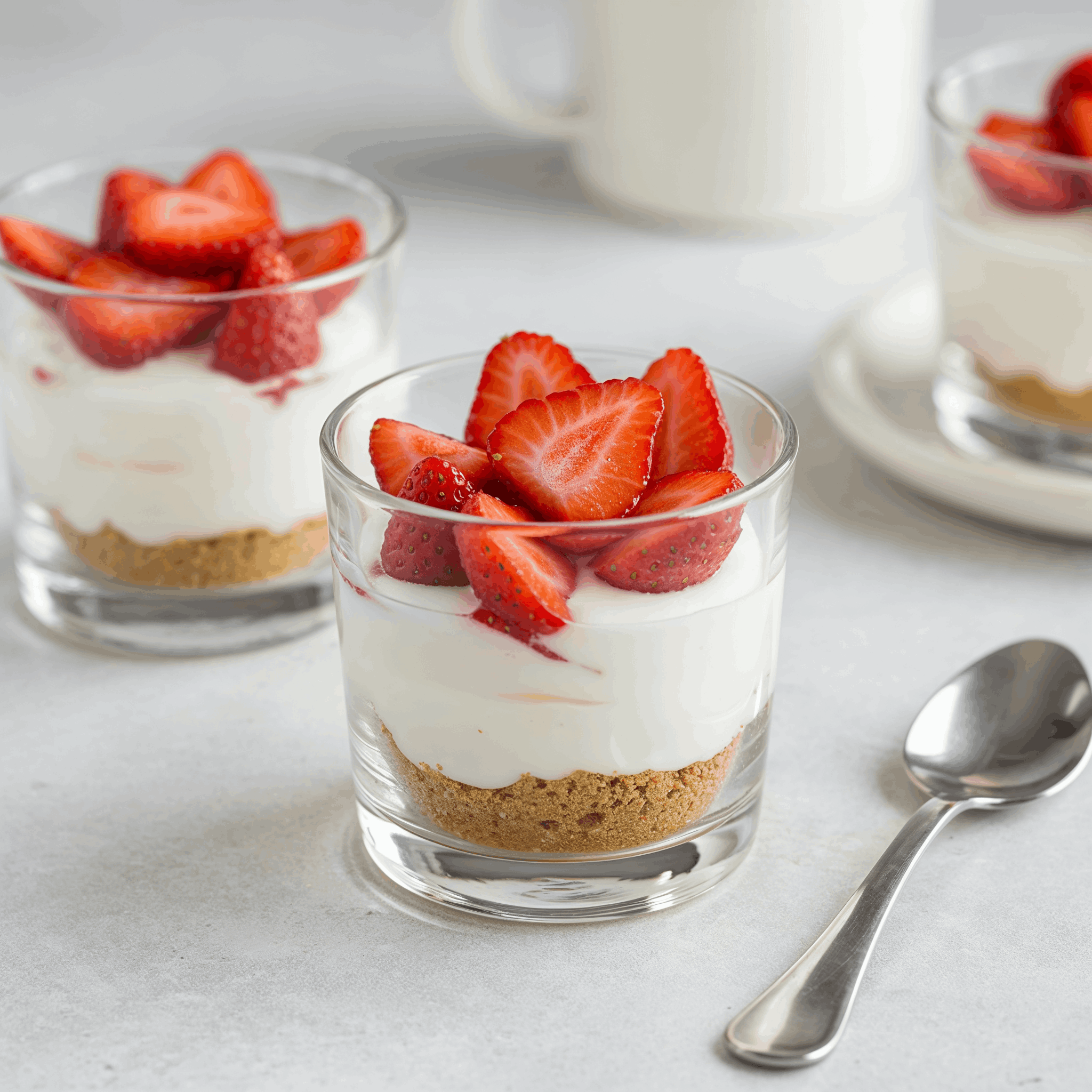Mini Greek Yogurt Cheesecake Cup by Svelta | Svelta Recipes